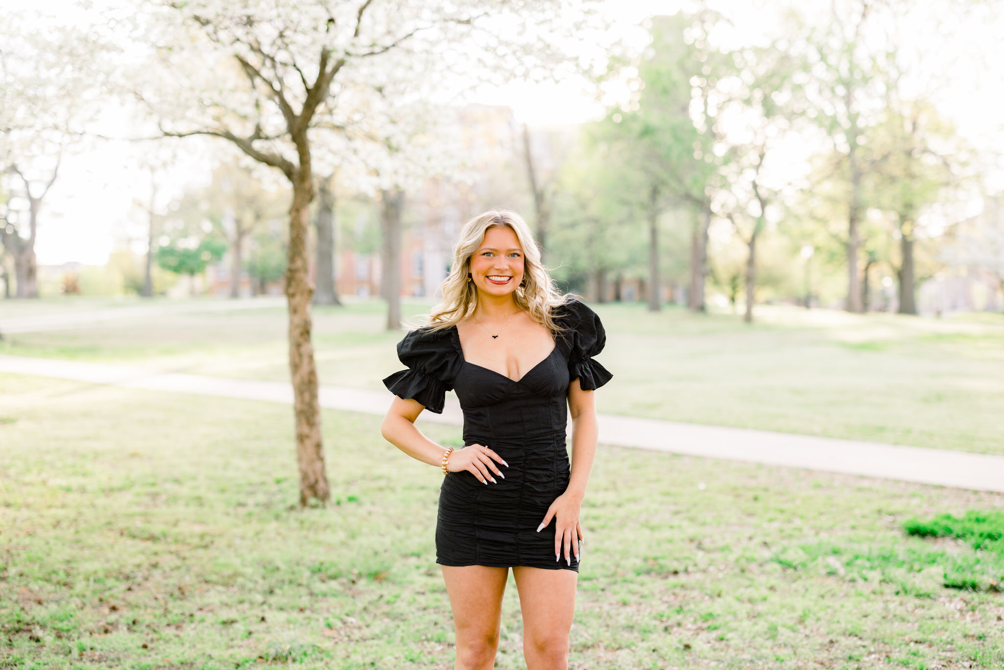 Emily | Old Main Senior Photos | Northwest Arkansas Branding ...