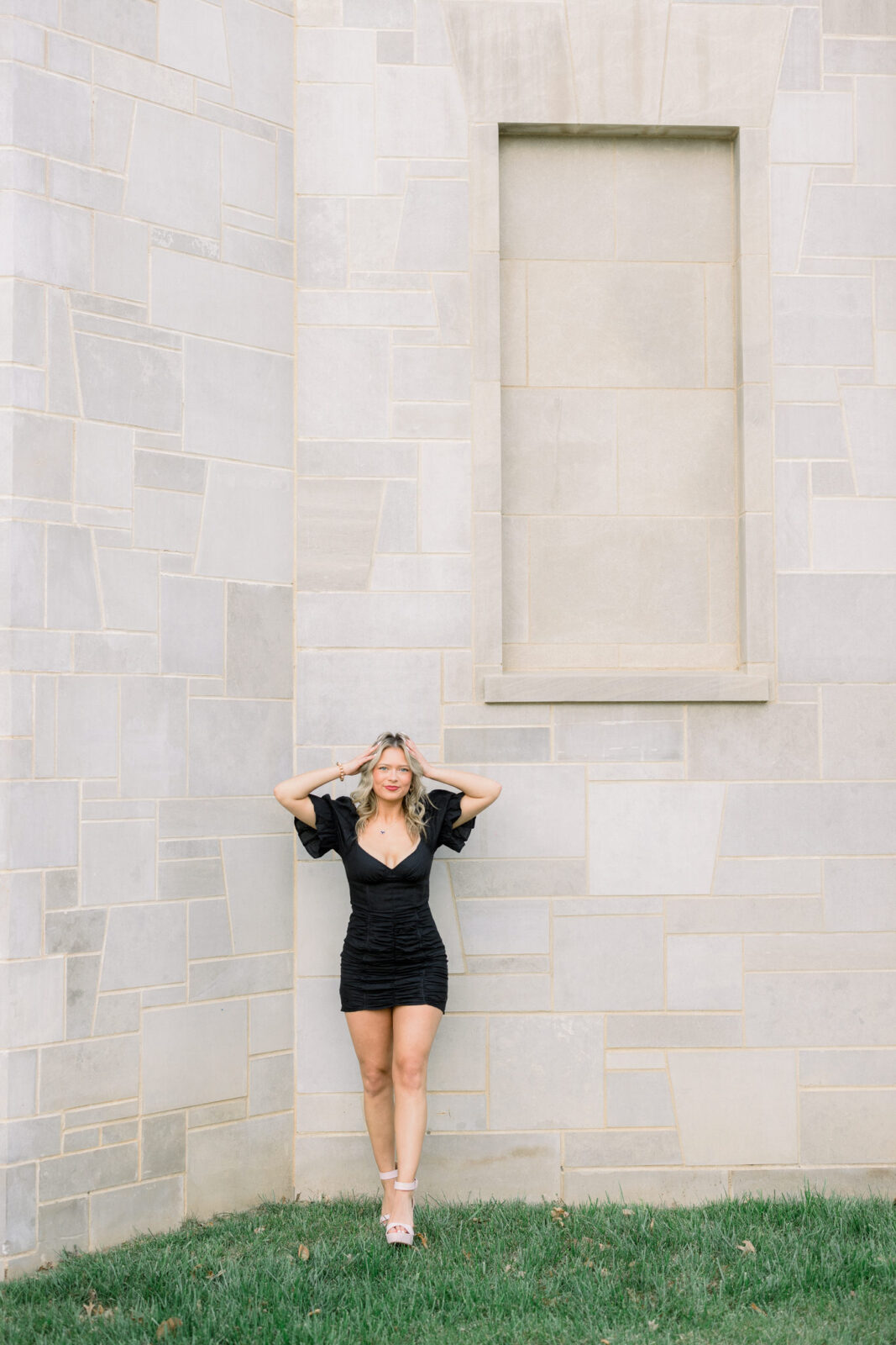 Emily | Old Main Senior Photos | Northwest Arkansas Branding ...